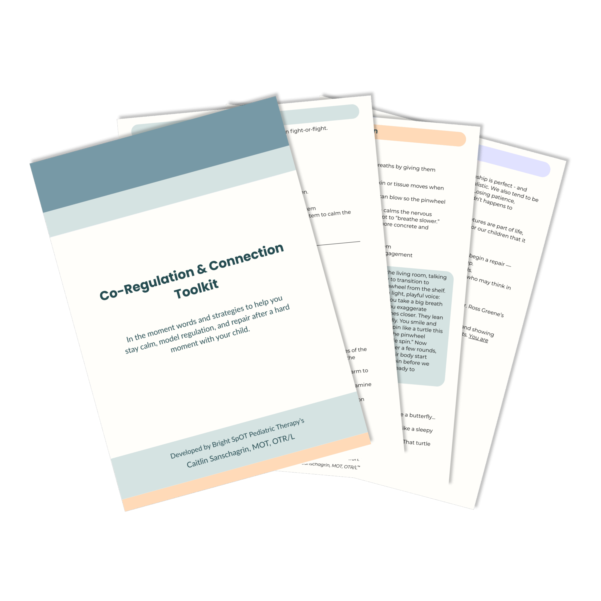Co-Regulation & Connection Toolkit - Bright SpOT Pediatric Therapy